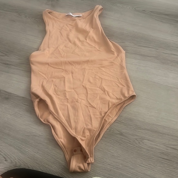 Zara | Tops | Zara One Piece Body Suit | Poshmark